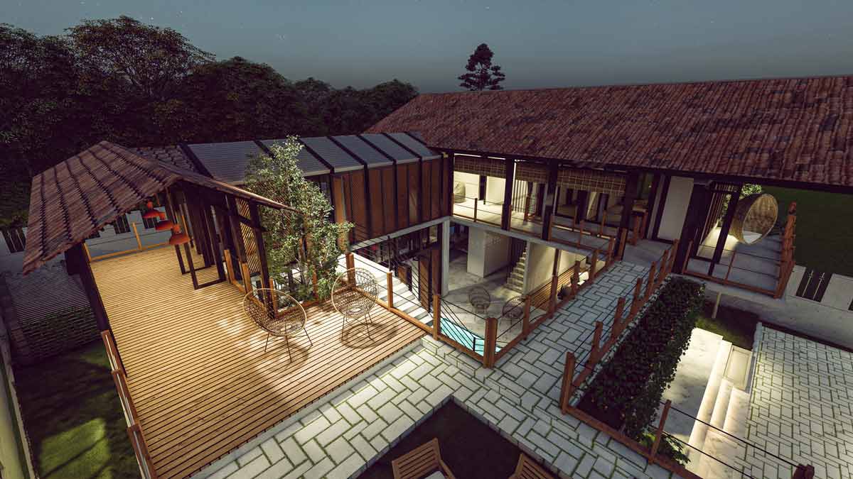 "ARIDOD" Vacation House - Scape | Best Interior Company in Bangladesh